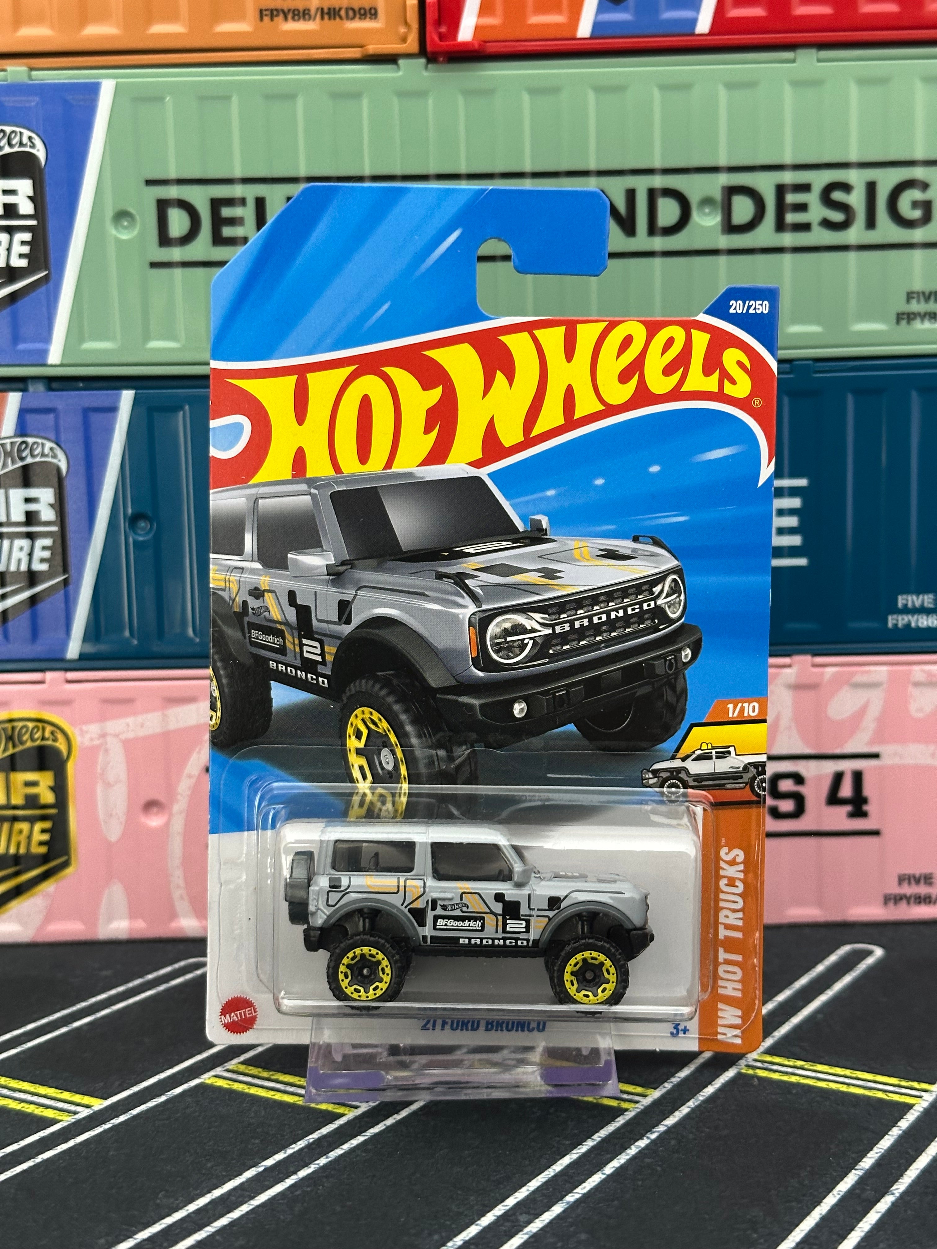 Hot Wheels 2025 Mainline '21 Ford Bronco 20/250 – AUSSIE diecast