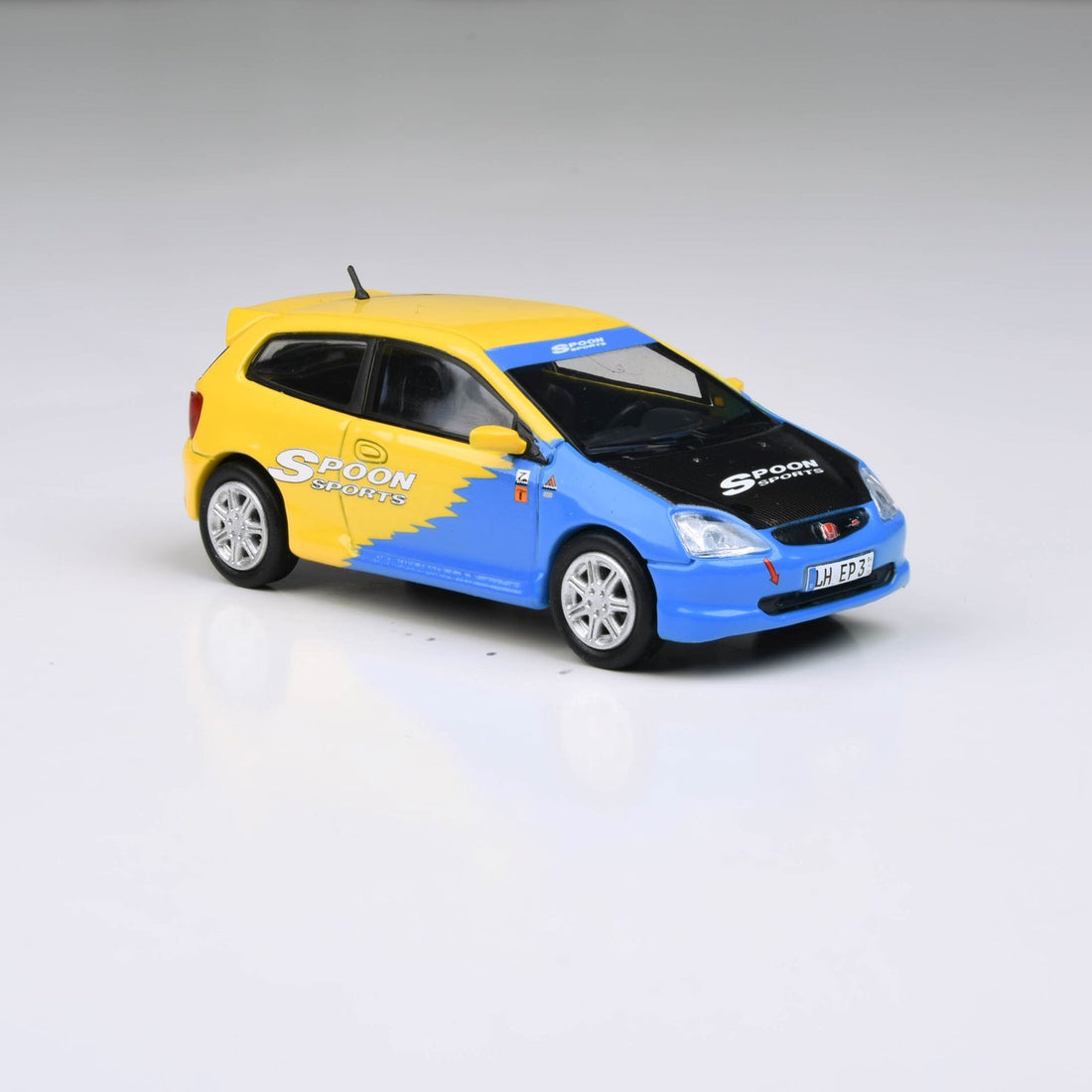 PARA64 1:64 Honda 2001 Civic Type R EP3 Spoon Livery – AUSSIE diecast